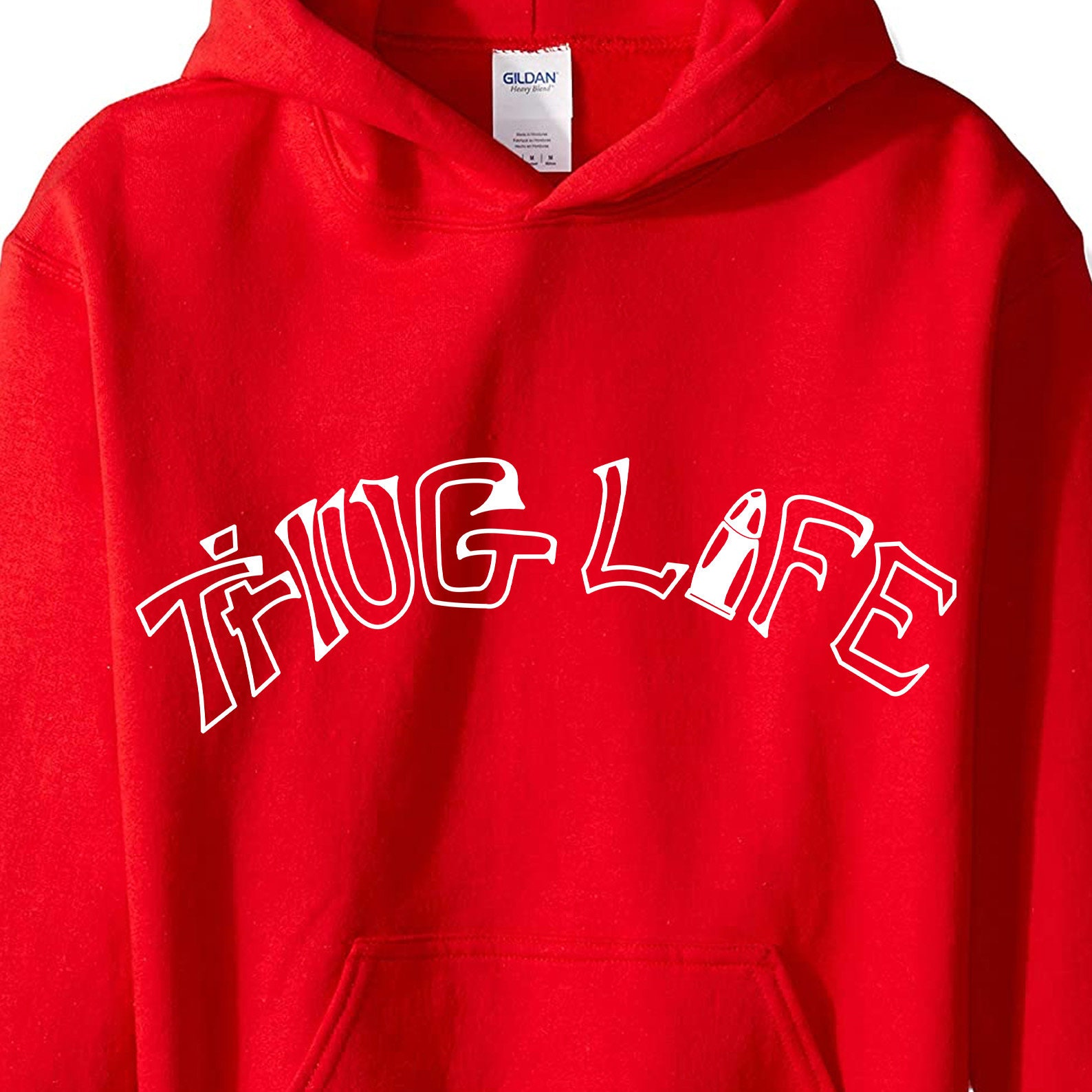 Thug Life Tattoo Digital Cut Files Cricut Silhouette Cameo Svg Cut ...