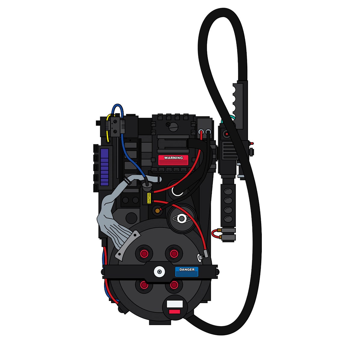Proton Pack Digital Cut Files | Cricut | Silhouette Cameo | Svg Cut ...
