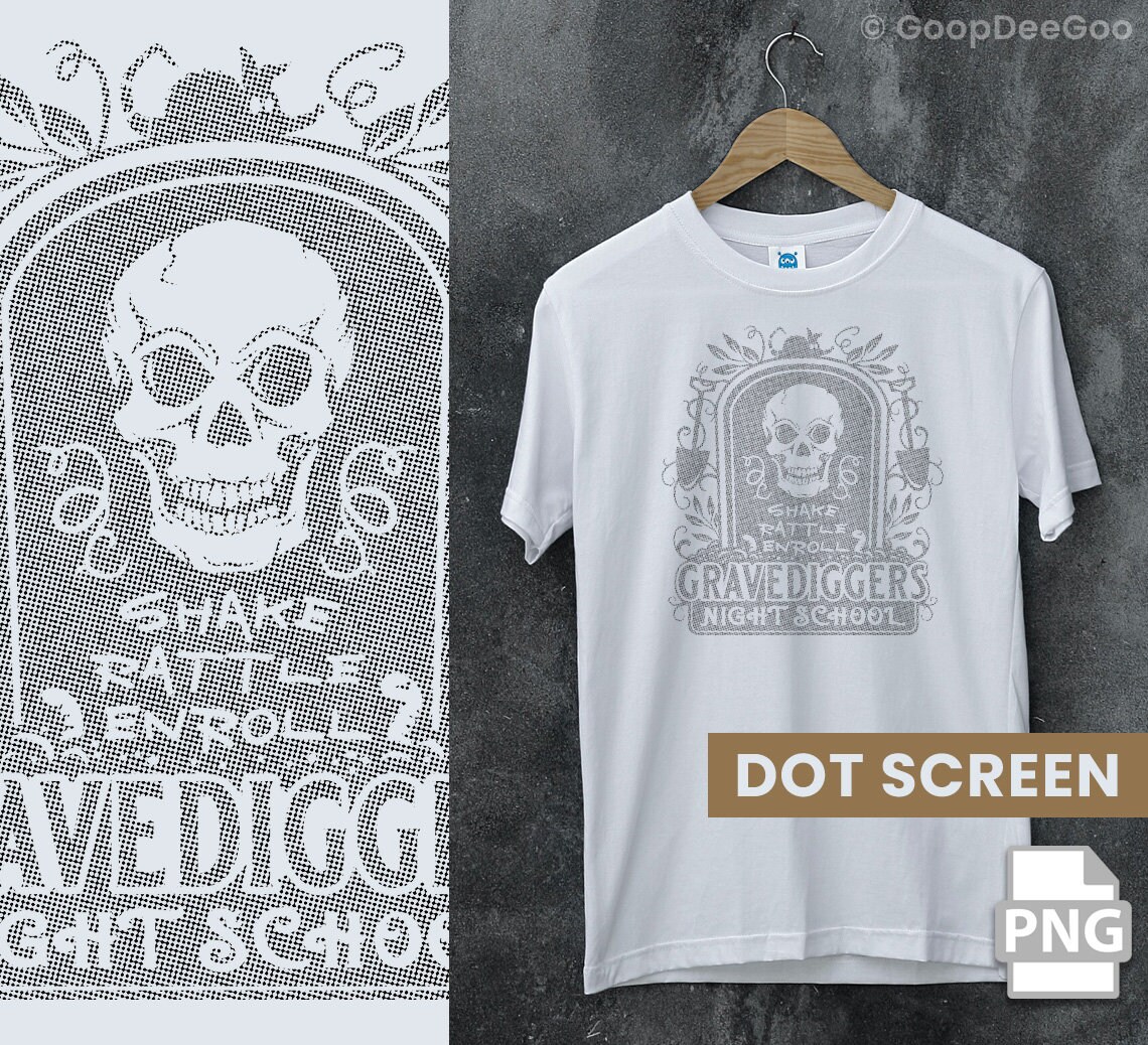 Grave Diggers Night School Logo - SVG, PNG, EPS - Etsy