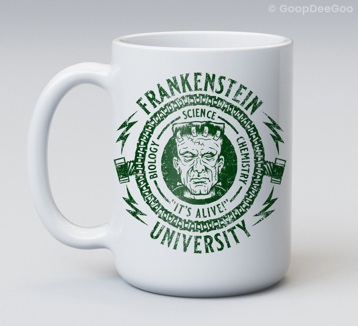 Frankenstein University School Logo SVG, PNG, EPS - Etsy