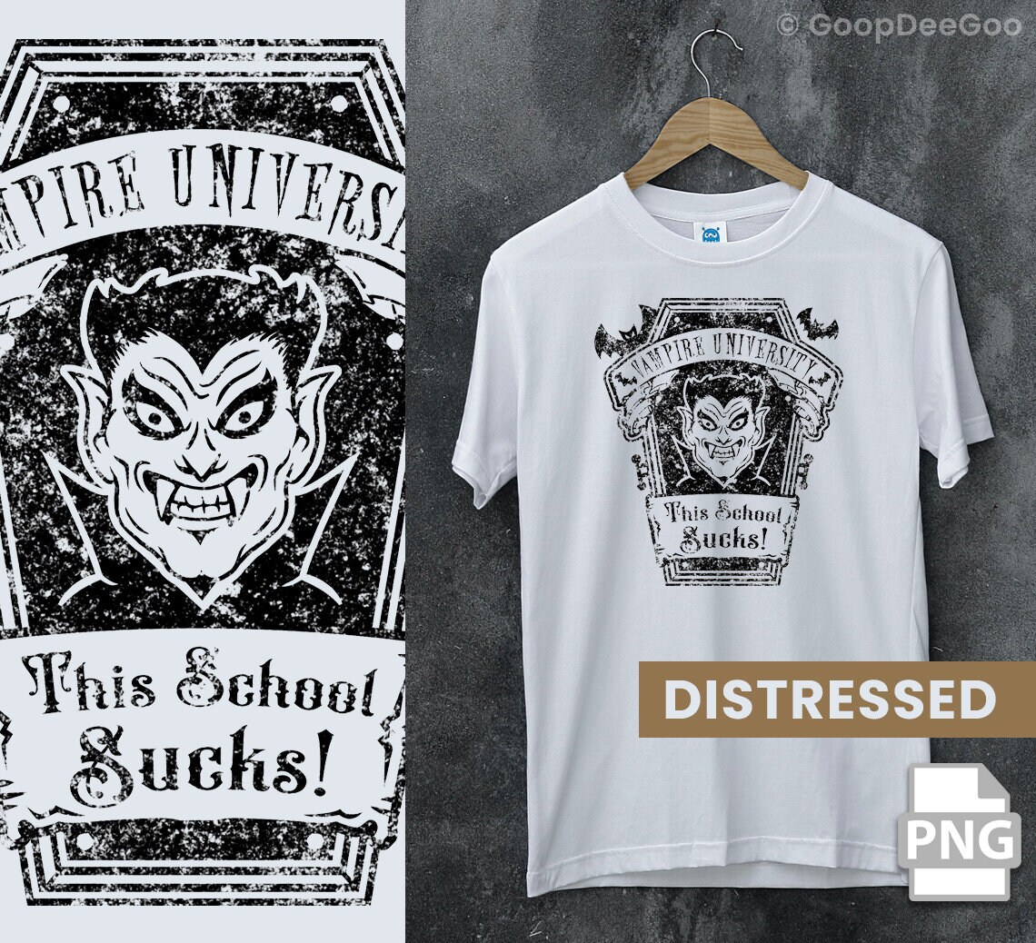 Vampire University - Logo de l’école - SVG, PNG, EPS - Etsy France