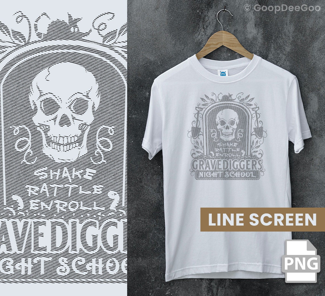Grave Diggers Night School Logo SVG PNG EPS - Etsy