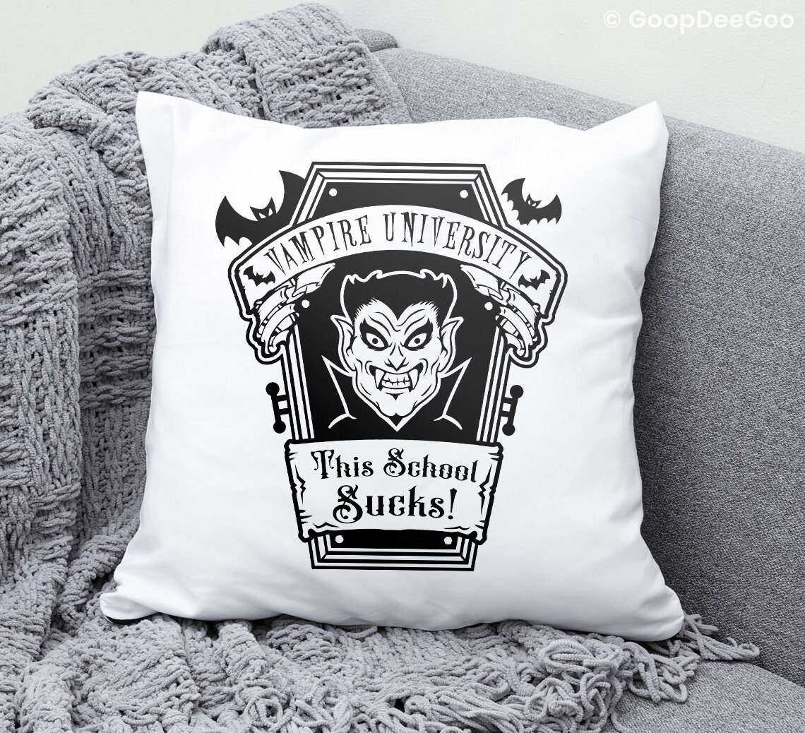 Vampire University - Logo de l’école - SVG, PNG, EPS - Etsy France