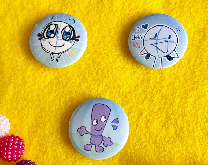 ANIMATIC BATTLE PINS object Show/osc - Etsy