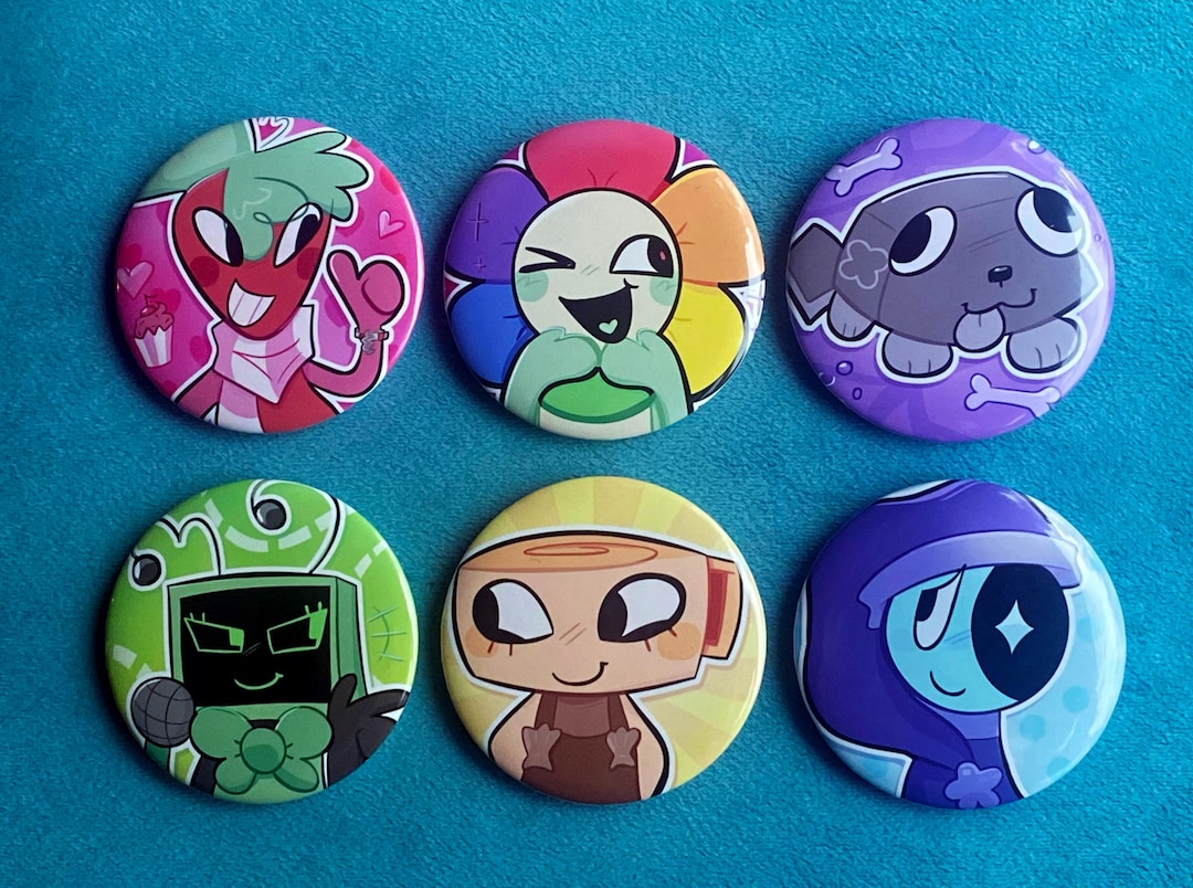 Dandy's World Roblox Pin Set #1 - Etsy