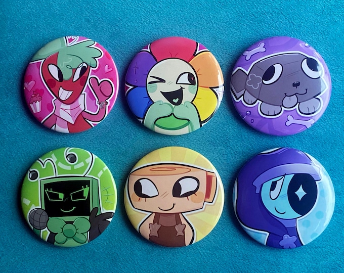 Dandys World Pebble Stickers - Etsy