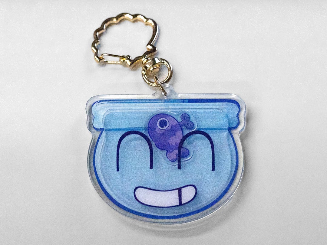 Finn - Dandy's World - Shaker Keychain 2 Inch - Etsy