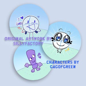 ANIMATIC BATTLE PINS (object Show/osc) - Etsy