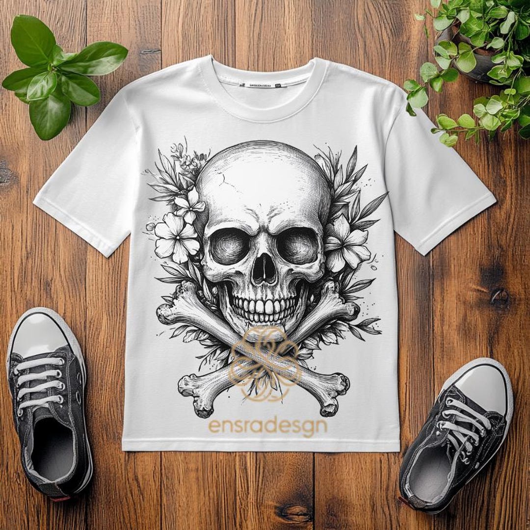 Skull Shirt Design Skull Png Halloween Skull Png for Shirt Skull ...