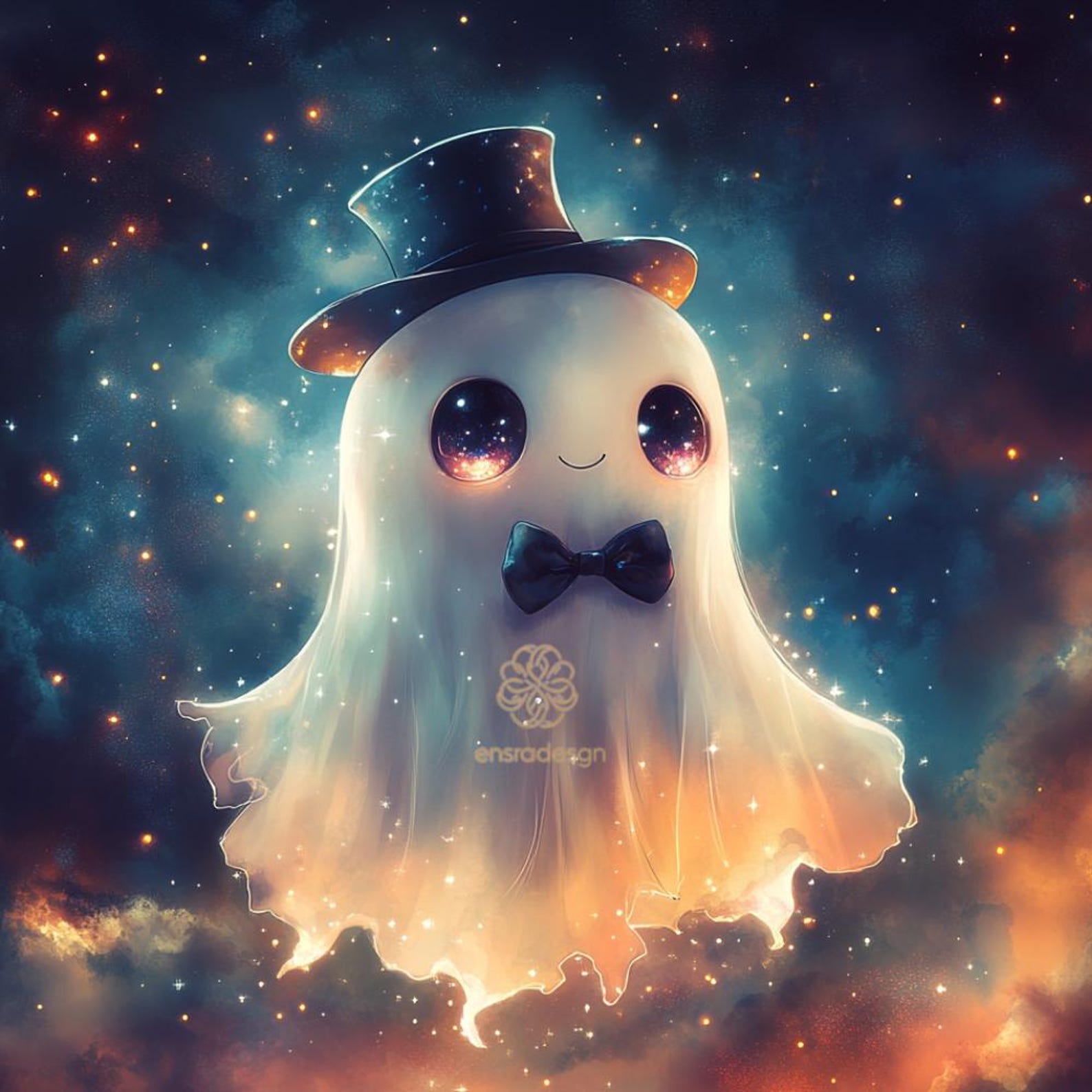 Adorable Ghost Png Cute Pastel Ghost, Cute Kawaii Ghost, Soft Color ...