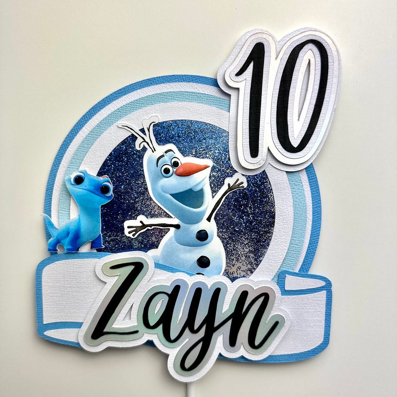 Olaf Cake Topper - Etsy