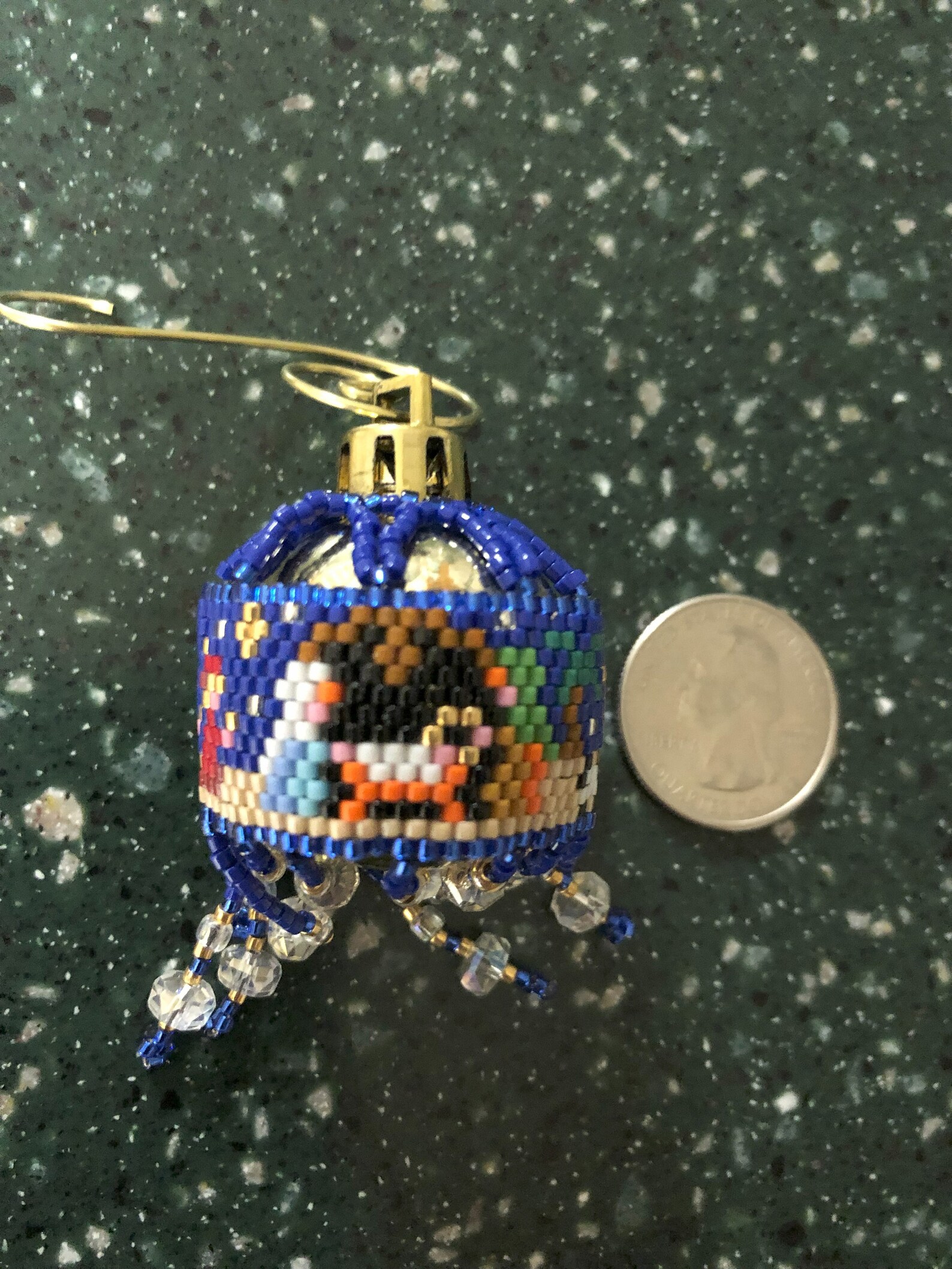 Beaded Ornament, Tiny Nativity - Etsy
