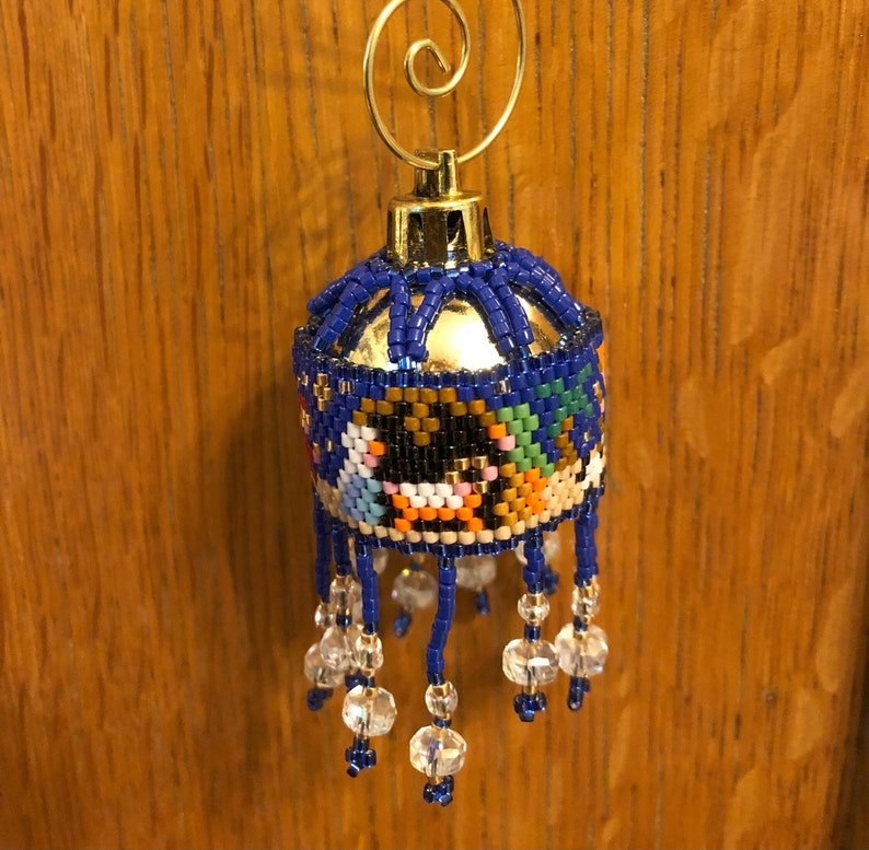 Beaded Ornament, Tiny Nativity - Etsy