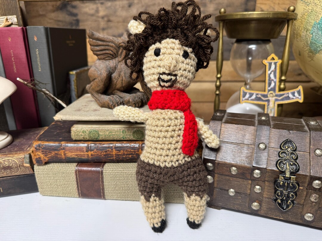 Mr. Tumnus - Narnia Crochet Doll - Etsy