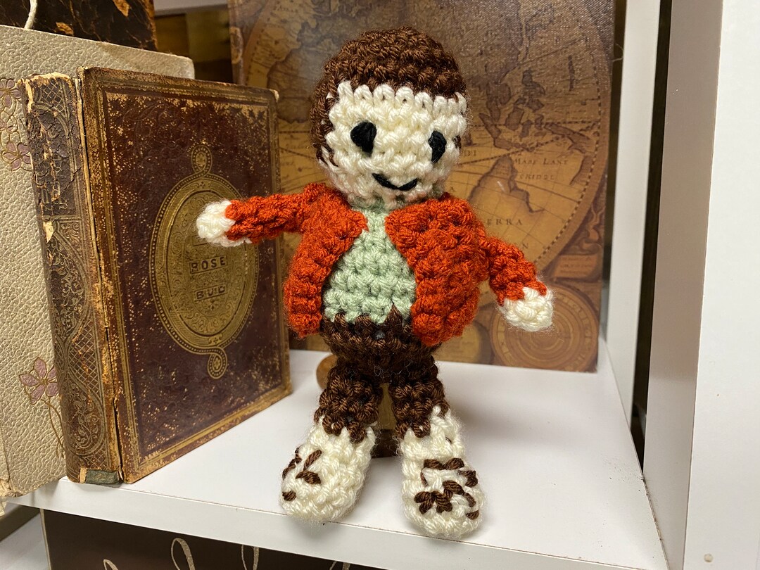Bilbo Baggins (the Hobbit) - Crochet Doll - Etsy