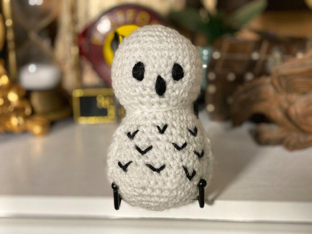 Hedwig the Owl - Crochet Doll - Etsy