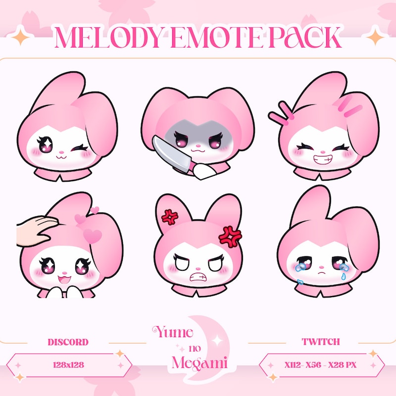 Pink Discord Template - Etsy