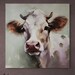 Hand Painted Cow Print on Premium Canvas Farmhouse Wall Hanging Decor ...