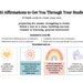 Positive Affirmation Cards for Students, Affirmation Cards for Students ...