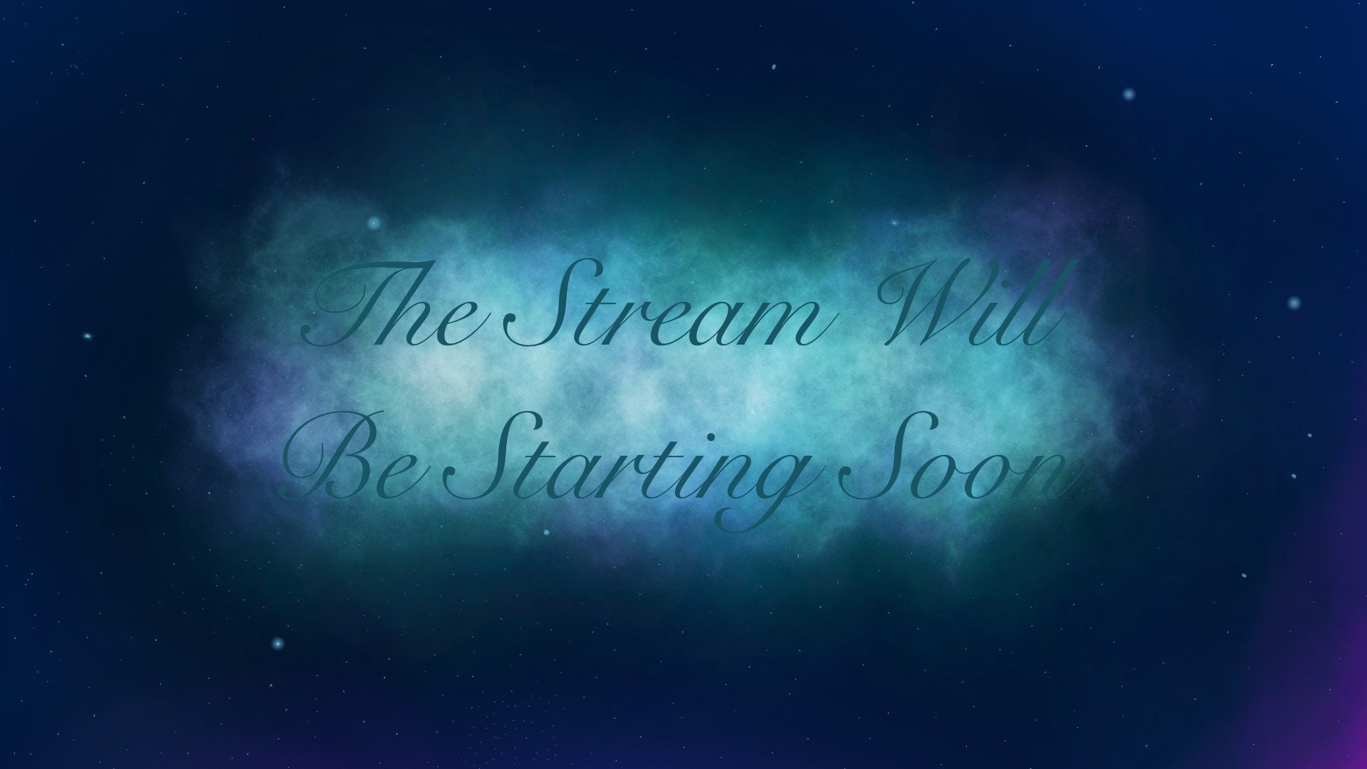 Animated Space Themed Twitch Overlay, Night Sky, Galaxy, Twinkling ...