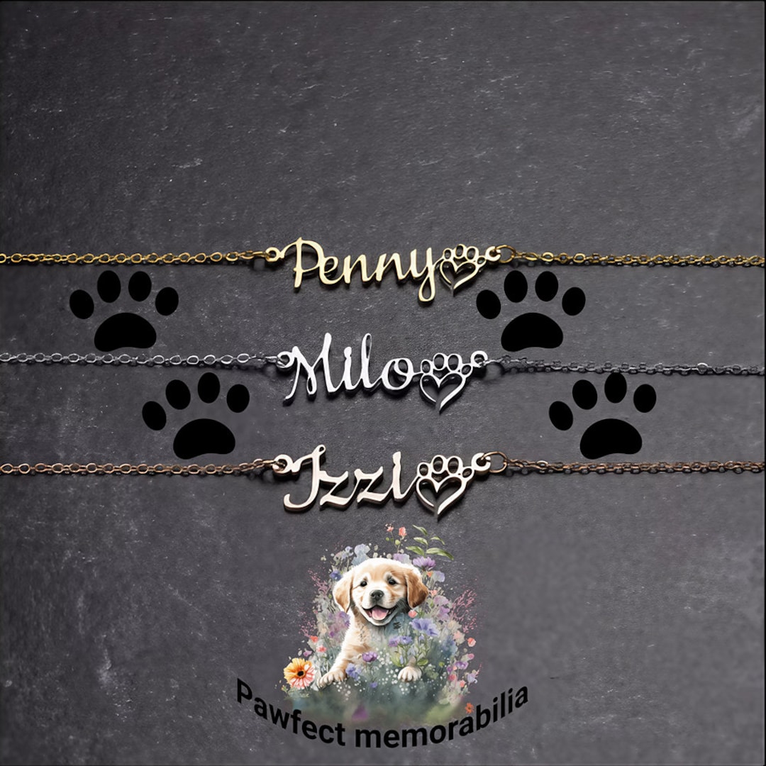 Custom Dog Mom Necklace for Dog Lovers & Memory Keepsakes - Etsy