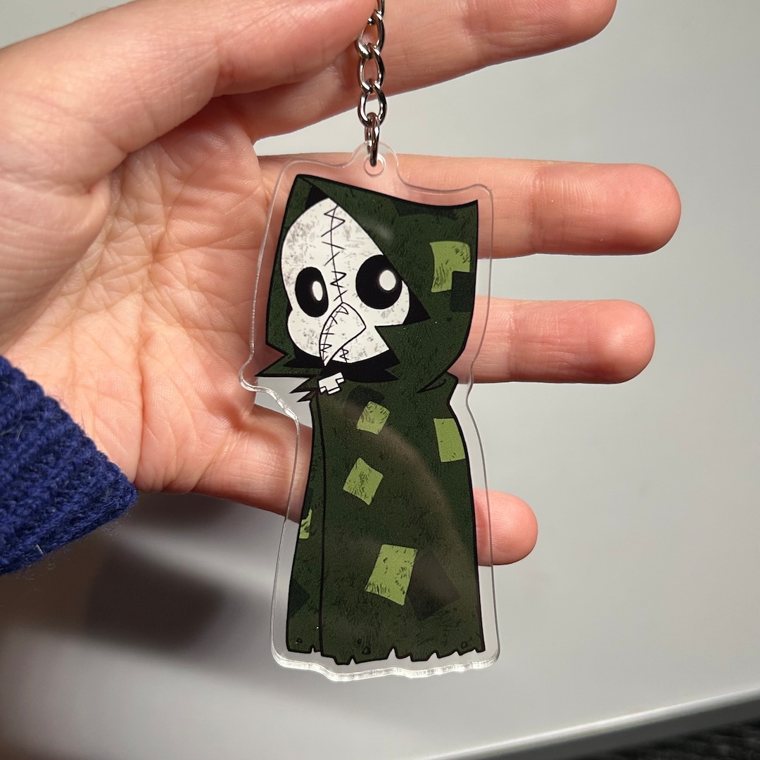 Chibi Plague Doctor Rook | Charm | Keychain - Etsy