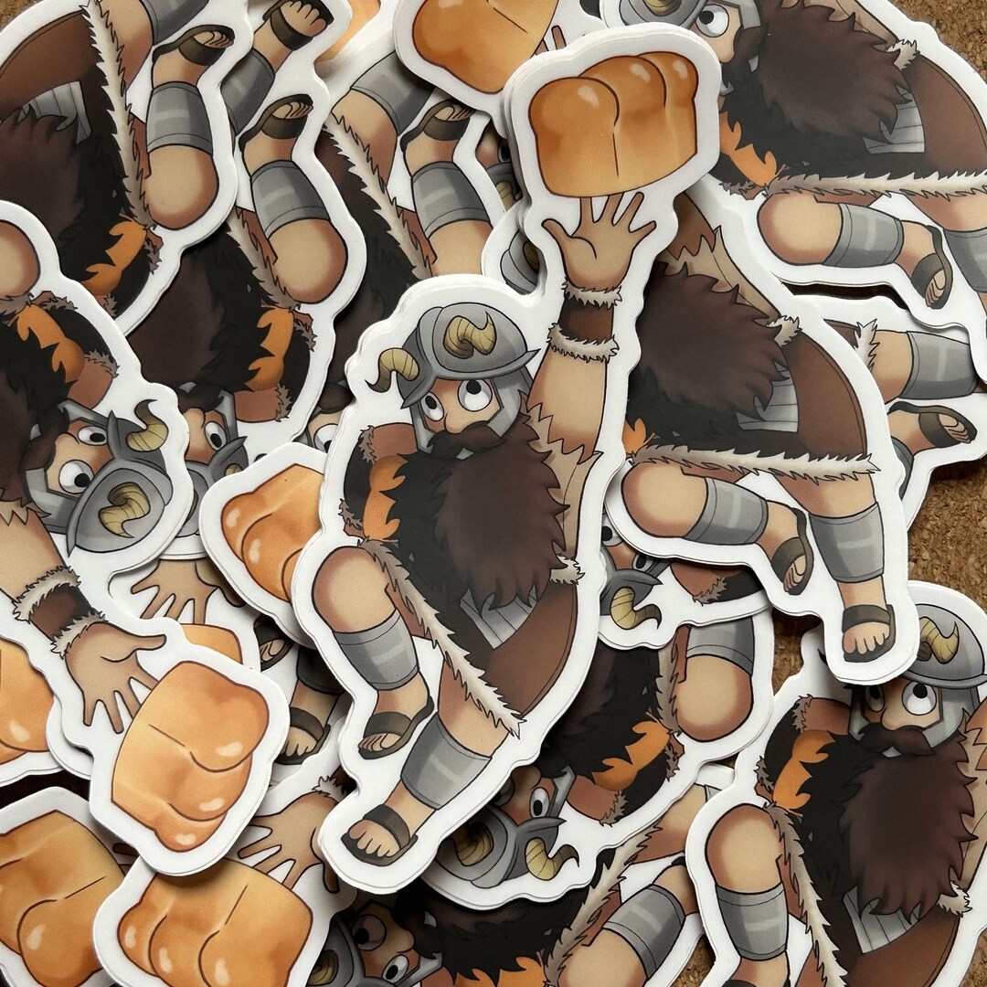 Dungeon Meshi | Senshi Bread | Matte Vinyl Sticker - Etsy