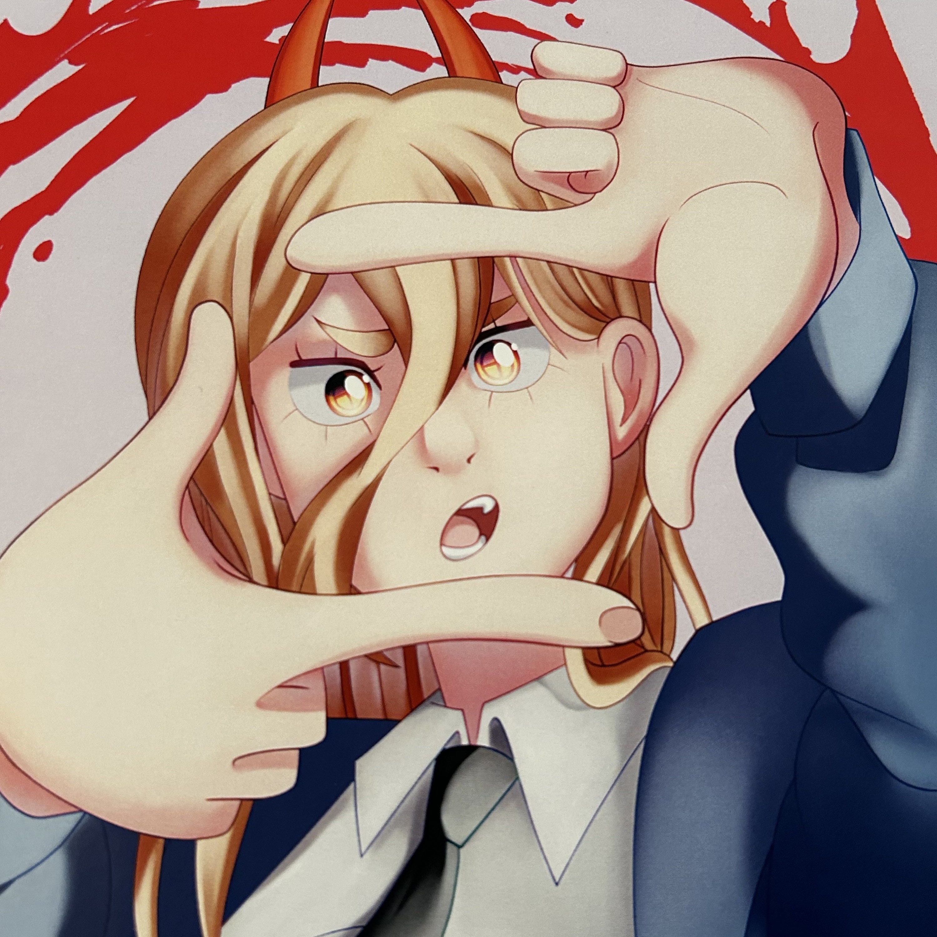 Power Chainsaw Man Csm Art Print - Etsy