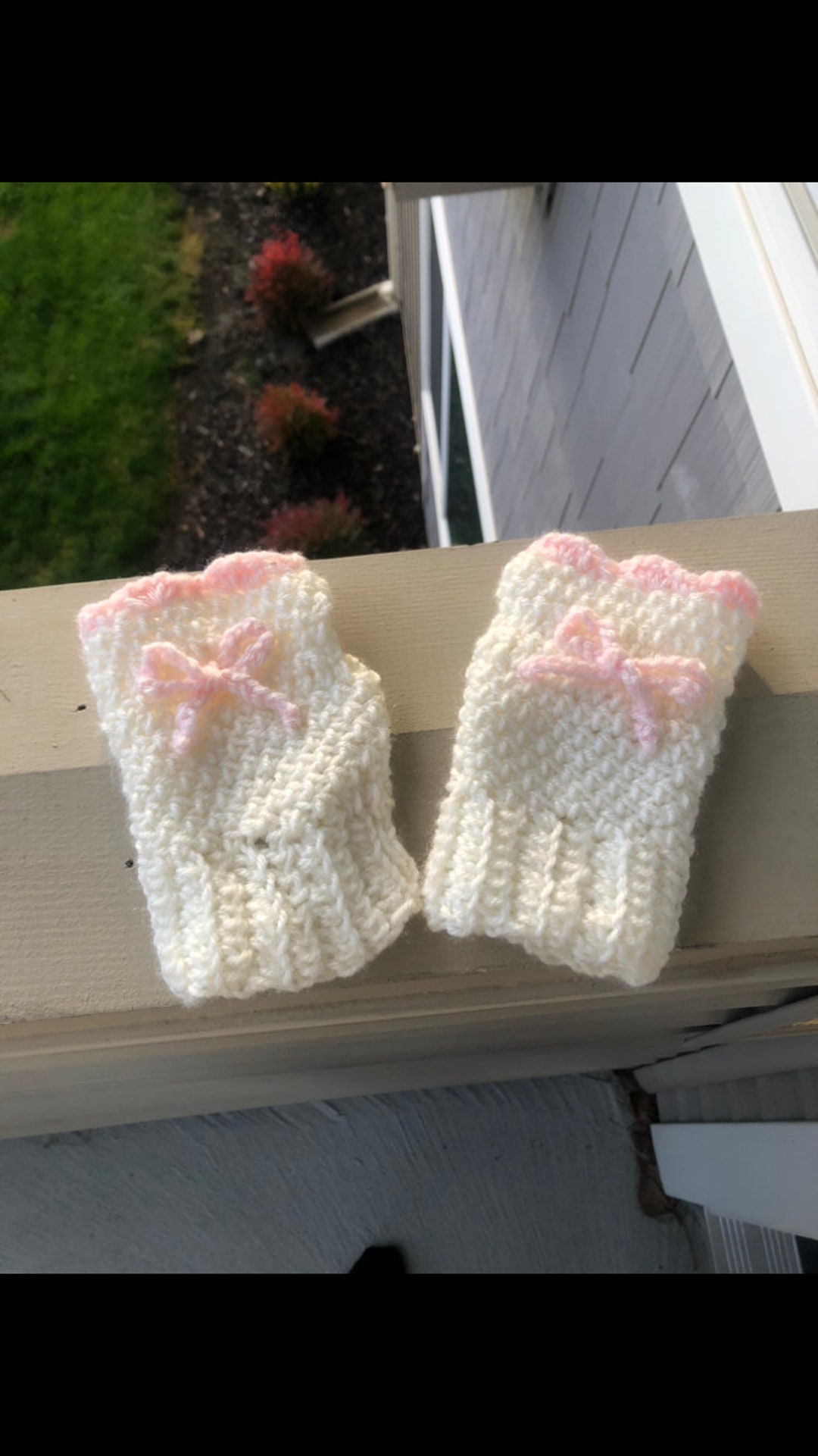 Coquette Bow Fingerless Gloves Arm Warmers Y2k Alt - Etsy