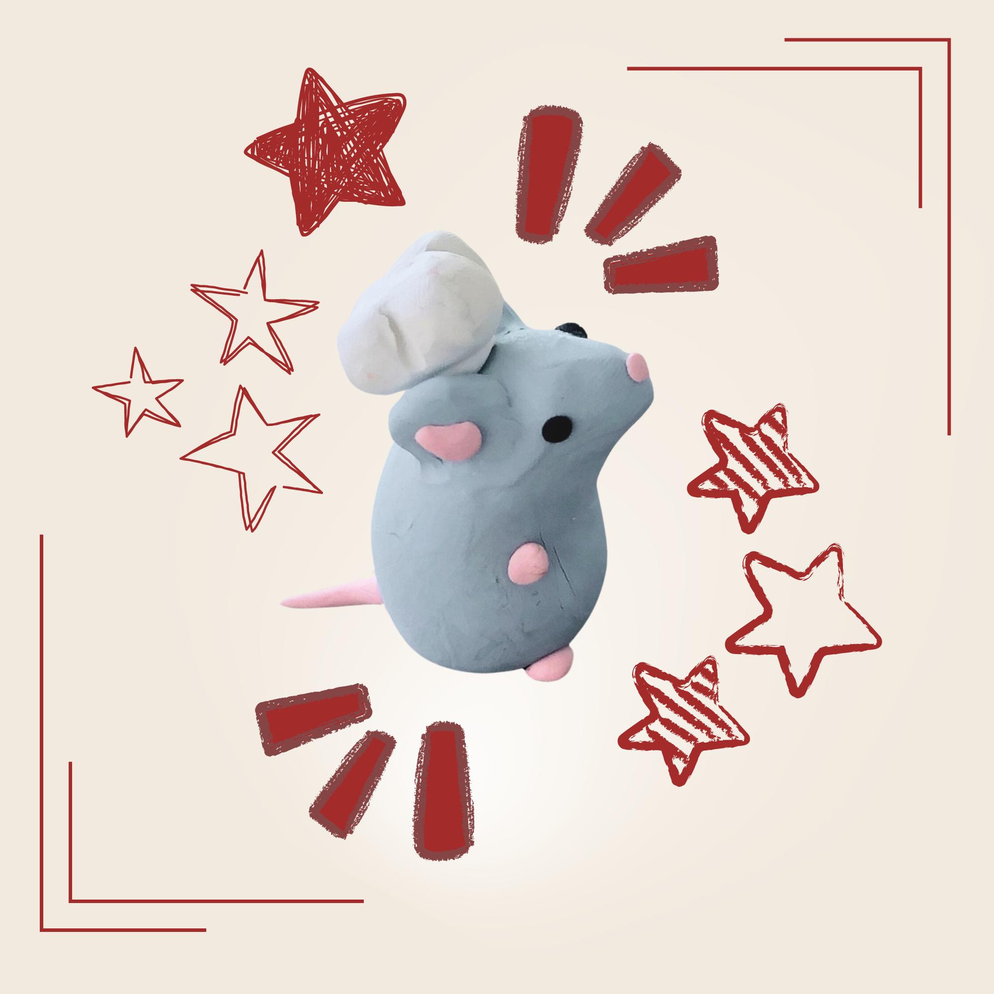 Rat Chef Clay Sculpture - Etsy