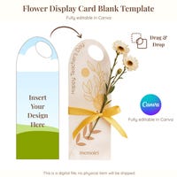 Flower Holder Card | Digital Download Png - Etsy