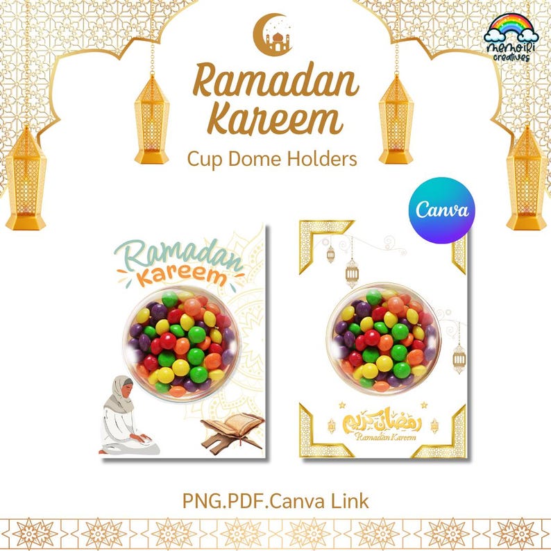 Ramadan Cup Dome Template Instant Digital Download - Etsy Australia