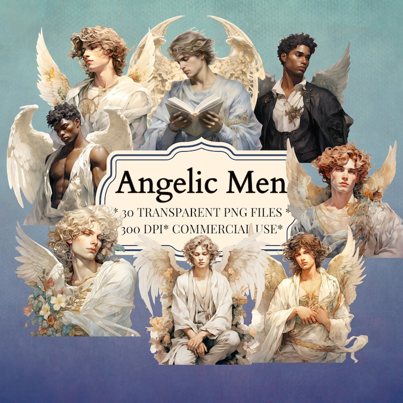 Angel Clip Art - Etsy