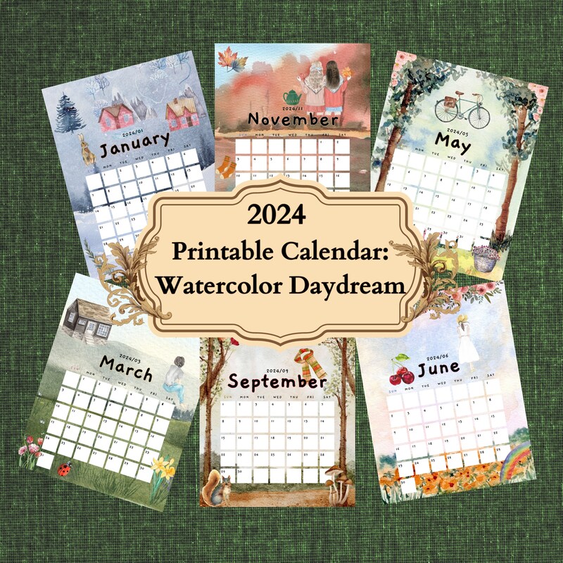 Nature Calendar - Etsy