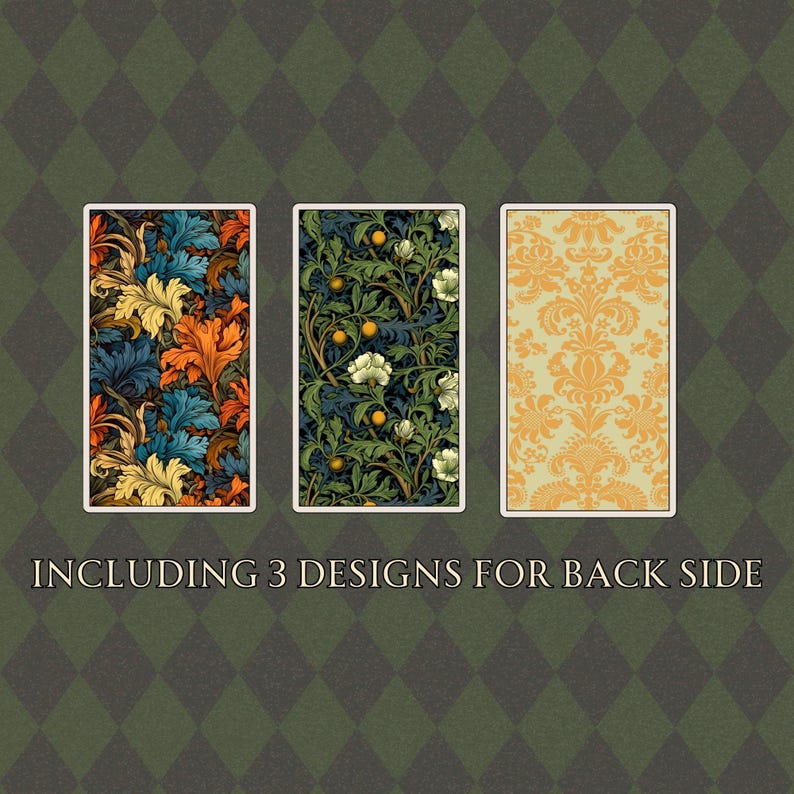 Printable Grotesque Tarot Cards: Major Arcana Deck (PDF) - Etsy