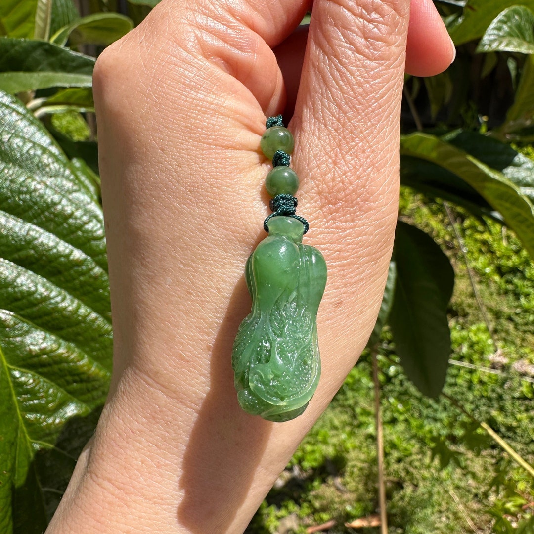 Natural Siberian Green Handcrafted Chinese Cabbage Caibai Hetian ...