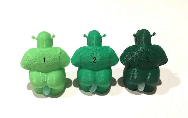 Adorno de pasta de dientes Shrek haciendo caca - Etsy España
