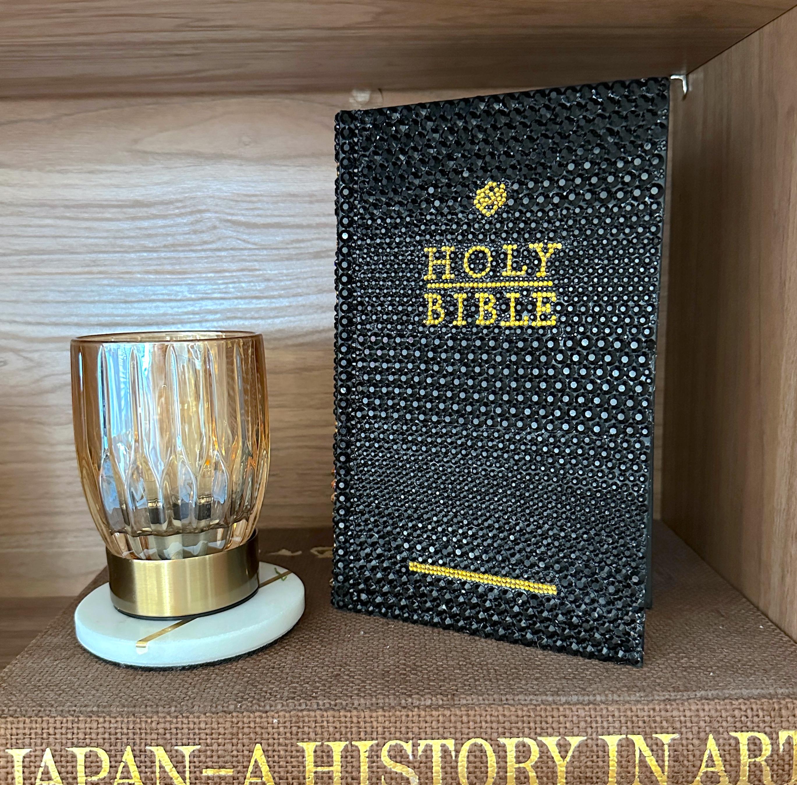 BEDAZZLED Chapel Bible Hardcover Book - Etsy