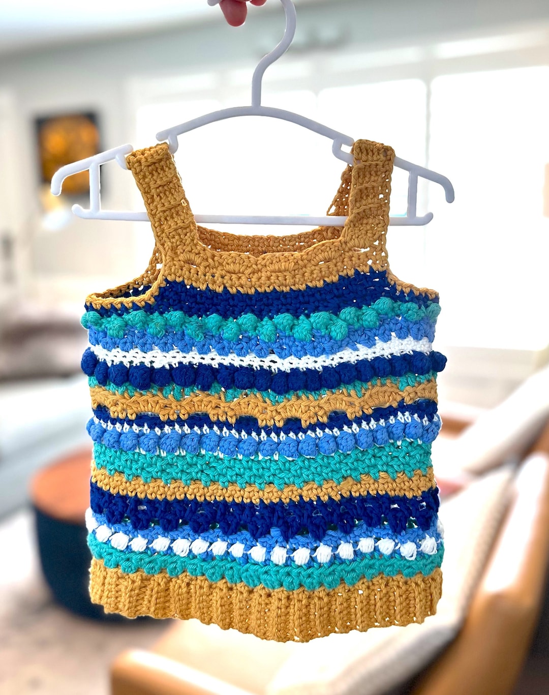 Scrap Yarn Toddler Tank Crochet (PATTERN ONLY) - Etsy
