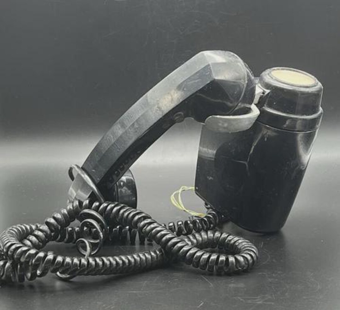 AECO Telephone Space Saver No Dial Phone, Vintage, Parts or Repair Only ...