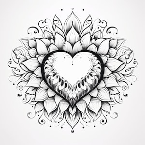 100 Unique Mandala Tattoo Designs Collection Digital Masterpieces - Etsy