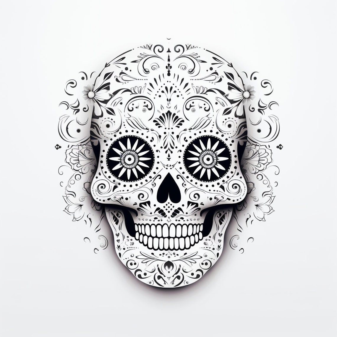 100+ Sugar Skull Mandala Tattoo Designs: Unique, Detailed & Mesmerizing ...