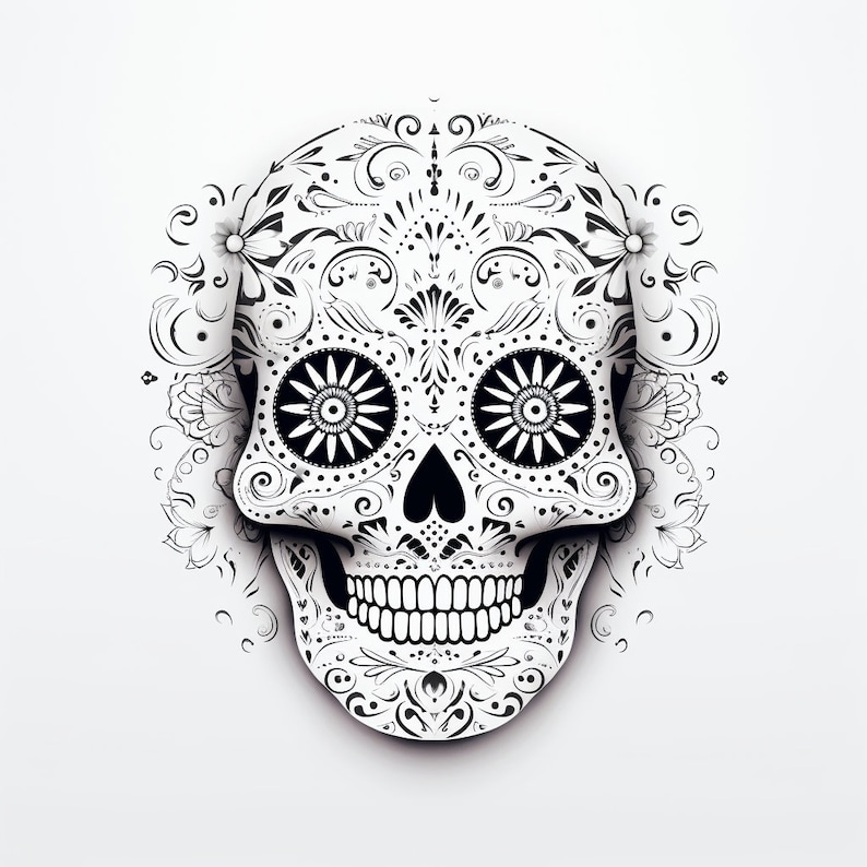 100+ Sugar Skull Mandala Tattoo Designs: Unique, Detailed & Mesmerizing ...