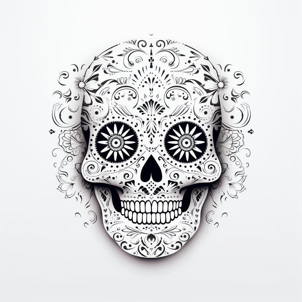100+ Sugar Skull Mandala Tattoo Designs: Unique, Detailed & Mesmerizing ...