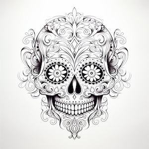 100+ Sugar Skull Mandala Tattoo Designs: Unique, Detailed & Mesmerizing ...