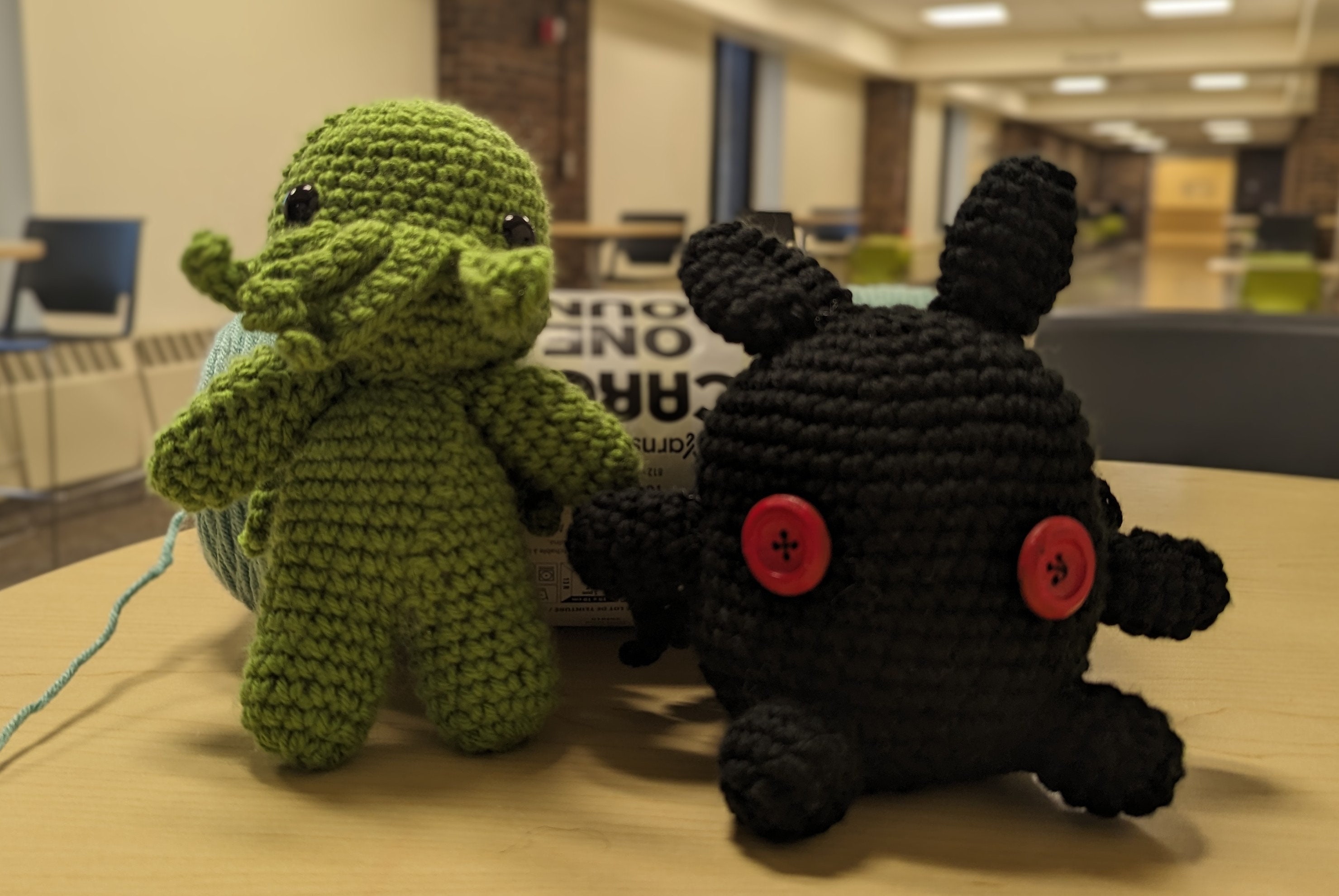 Crochet Cryptids Mothman and Cthulhu - Etsy