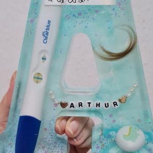 Handmade Baby Birth Keepsake Resin Customizable Souvenir With Embedded ...