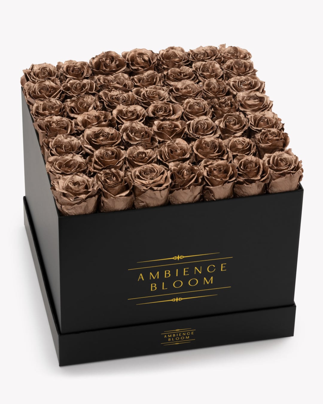 Rose Gold Luxury Preserved Roses, Oud Scented, Gift for Fiancé, Wedding ...