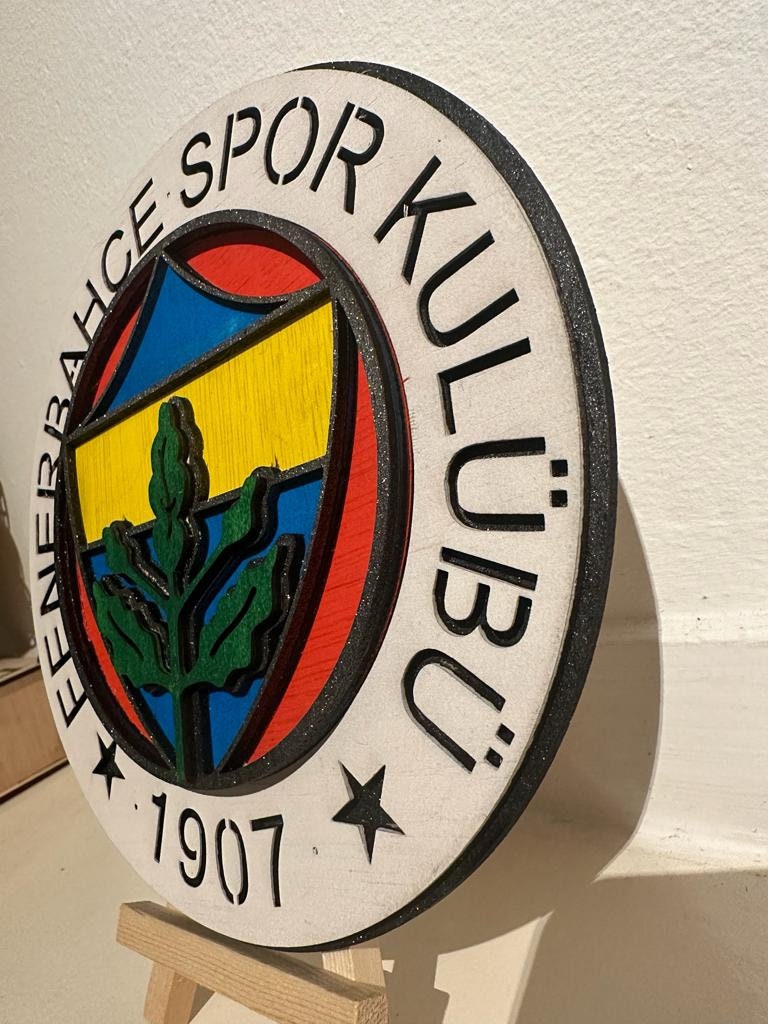 Fenerbahce Multi-layered Logo - Etsy