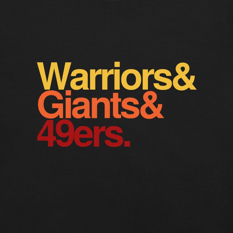 Sf Bay Area Sports Shirt - Etsy UK